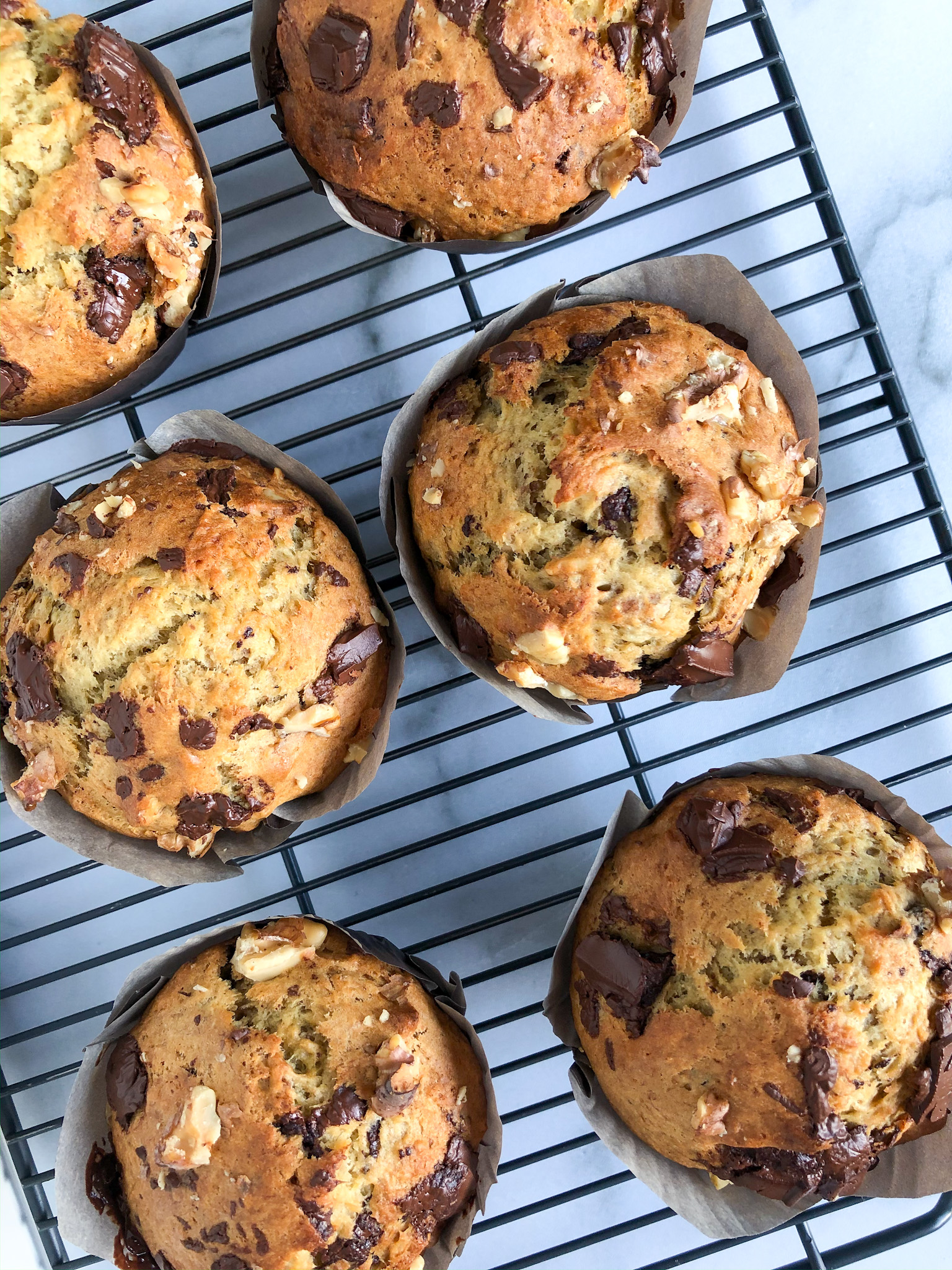 Chocolate Chip Banana Nut Muffins When Apricots Bloom Chocolate Chip Banana Nut Muffins When Apricots Bloom